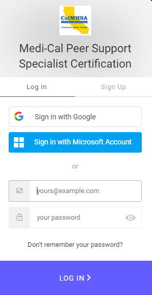 How To - Upload Training Certificate - California Peer Certification