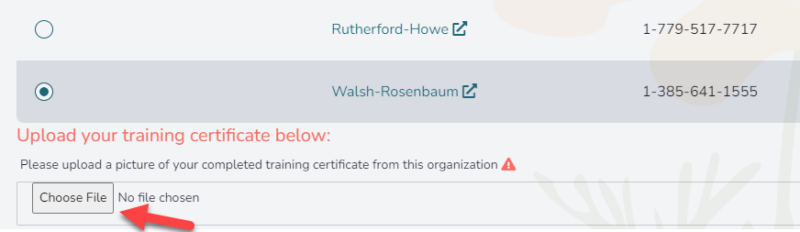 How To - Upload Training Certificate - California Peer Certification